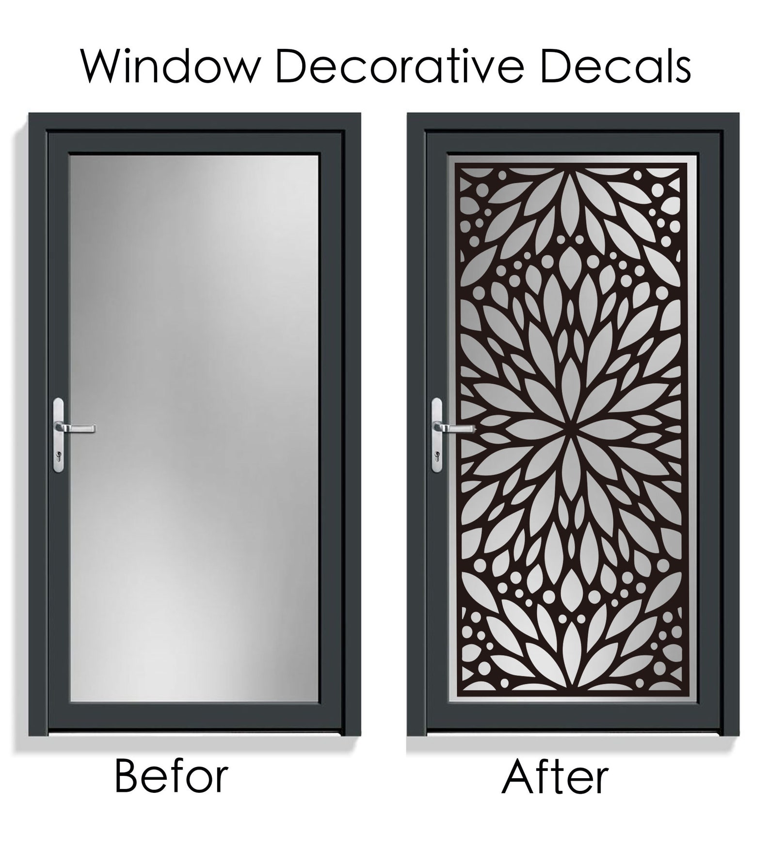 Discover the Artistic Possibilities of Window Decorative Vinyl Decals ...