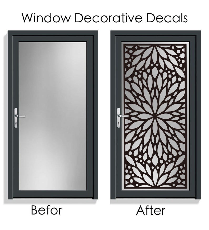 Discover the Artistic Possibilities of Window Decorative Vinyl Decals ...