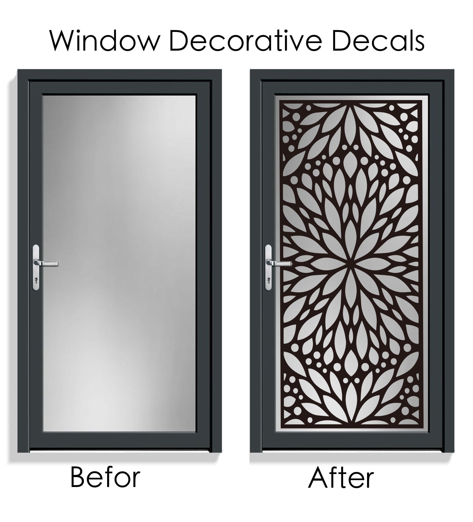 Discover the Artistic Possibilities of Window Decorative Vinyl Decals ...