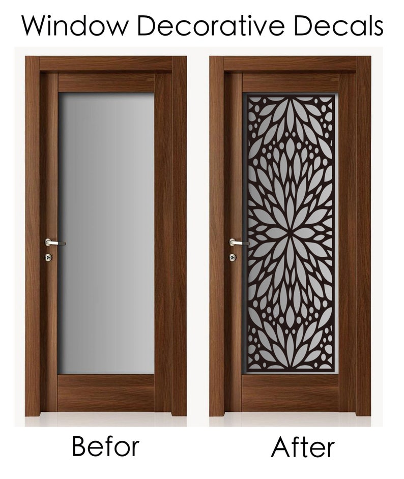 Discover the Artistic Possibilities of Window Decorative Vinyl Decals ...
