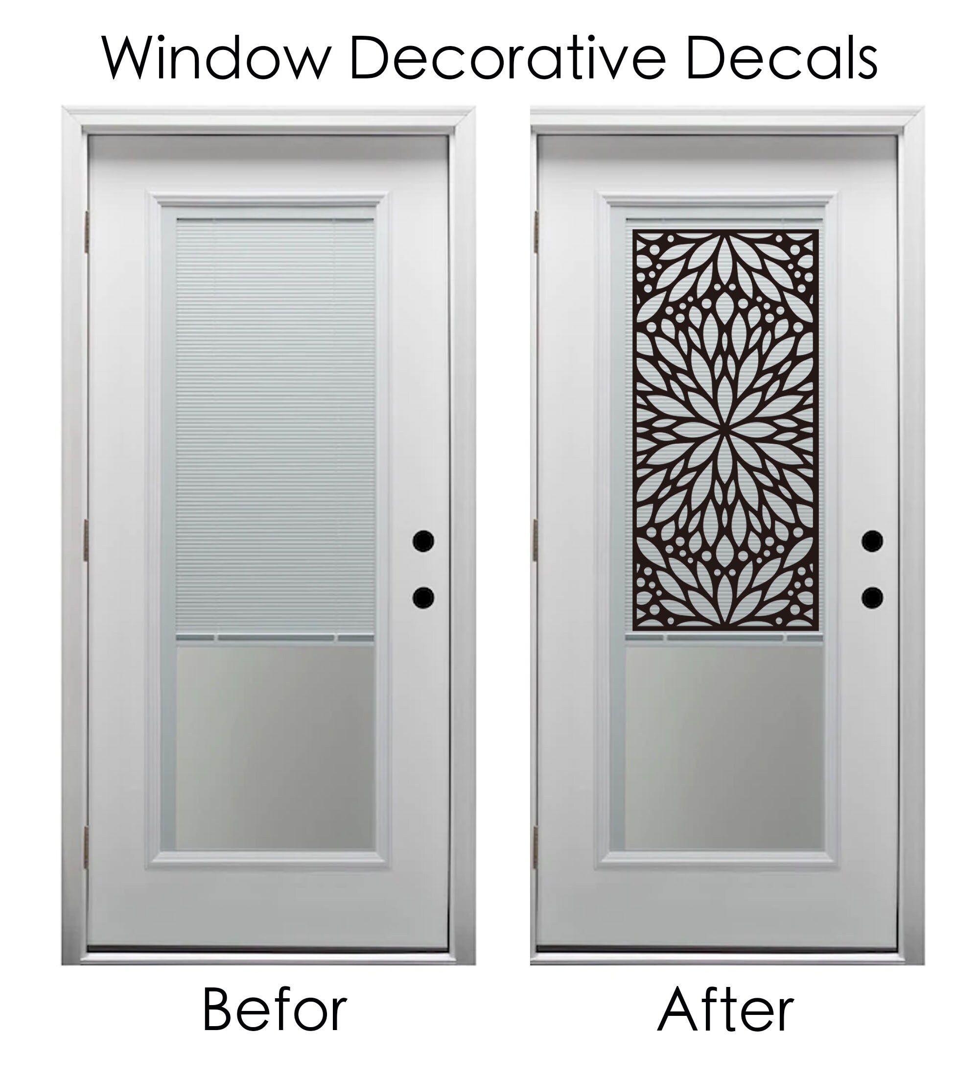 Discover the Artistic Possibilities of Window Decorative Vinyl Decals ...