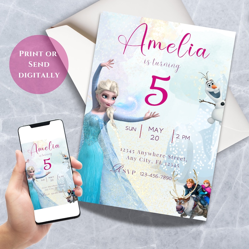 Elsa Birthday - Etsy