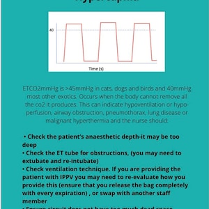 Capnography Waveform Cheat Sheet Reference Cards - Etsy Israel
