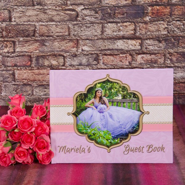 Xv Guest Book - Etsy