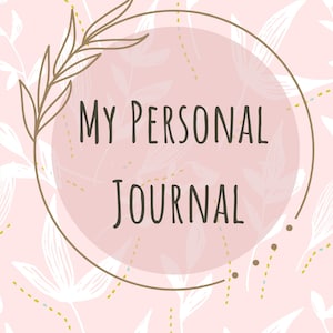 50 Page Digital PDF Personal Journal - Etsy
