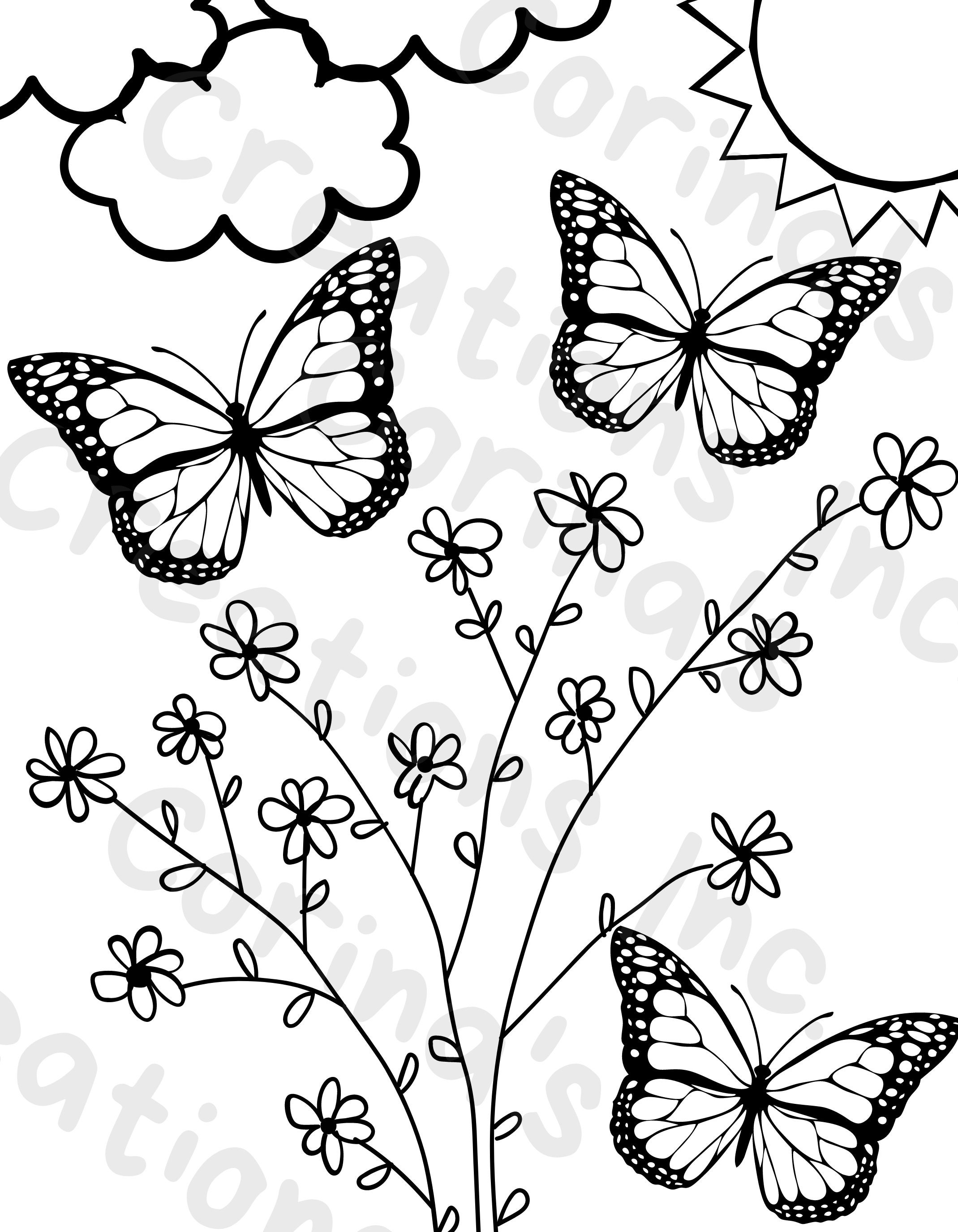 Coloring Book Pages Printables | PDF File | Adult & Coloring Book Pages ...