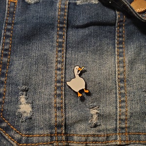 Untitled Goose Game Enamel Pin - Etsy