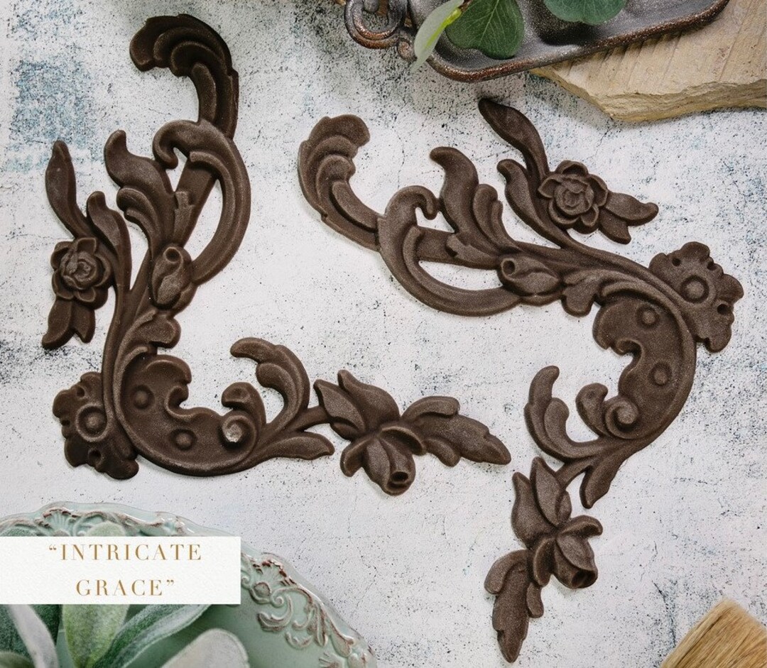 Intricate Grace Decor Poly Redesign With Prima Furniture Applique - Etsy