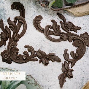 Intricate Grace Decor Poly Redesign With Prima Furniture Applique - Etsy