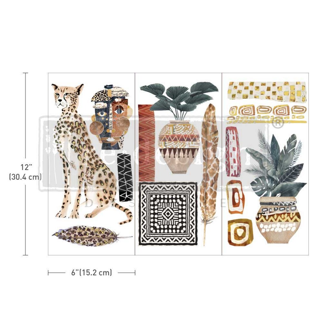 Tribal Essence Transfer by Redesign With Prima 6x12 Same Day Shipping ...