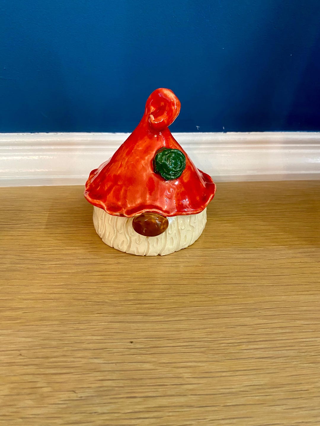 Christmas Gnome Statue - Etsy