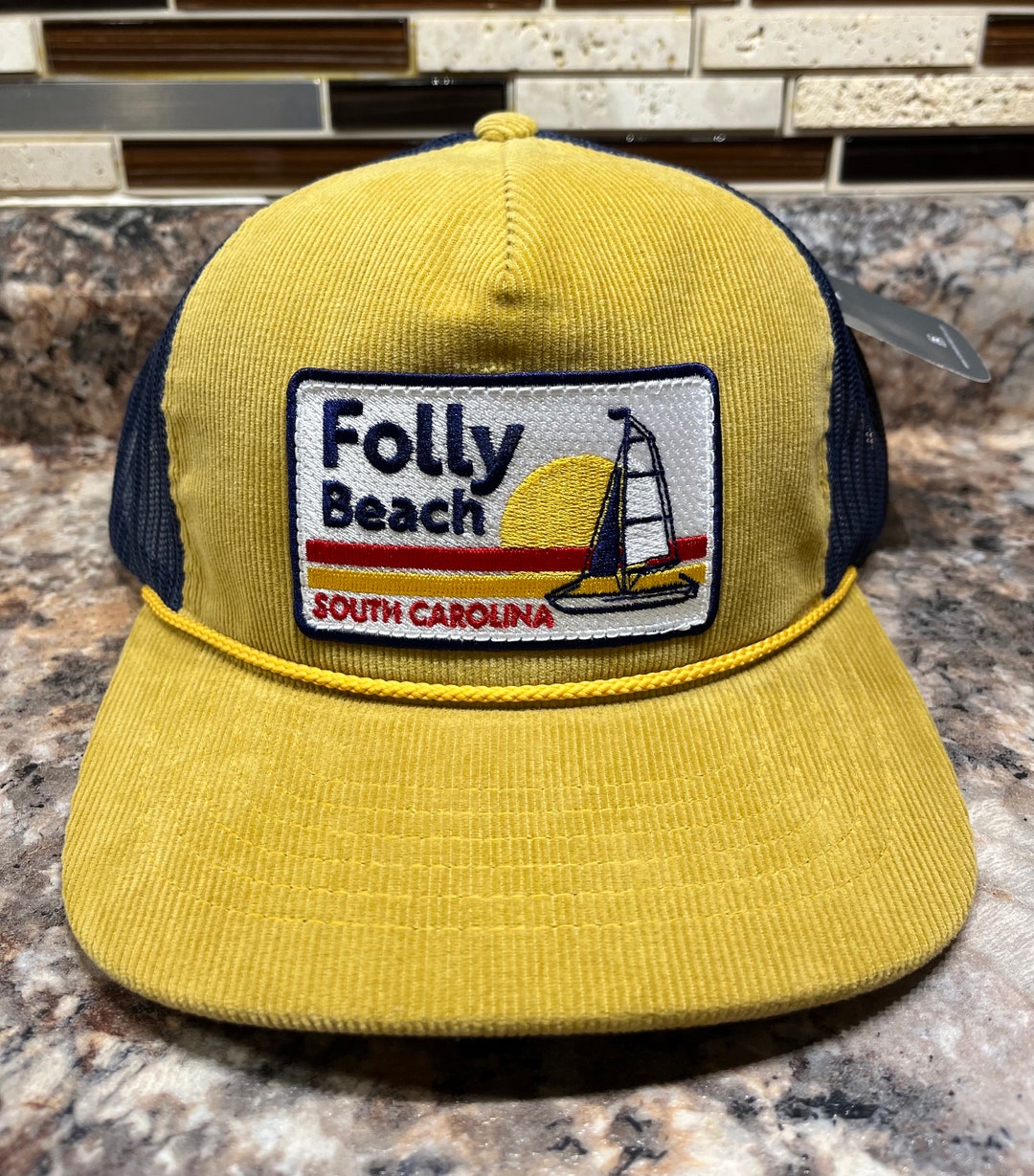 Richardson Corduroy Folly Beach Patch Hat - Etsy