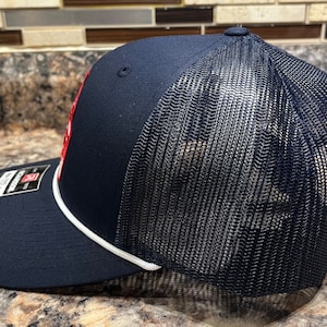 Richardson 112 Five Panel Rope Vintage Braves Patch Hat - Etsy