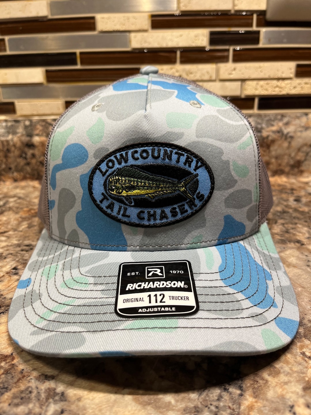 Richardson 112FP Duck Camo Lowcountry Tail Chasers Patch Hat - Etsy