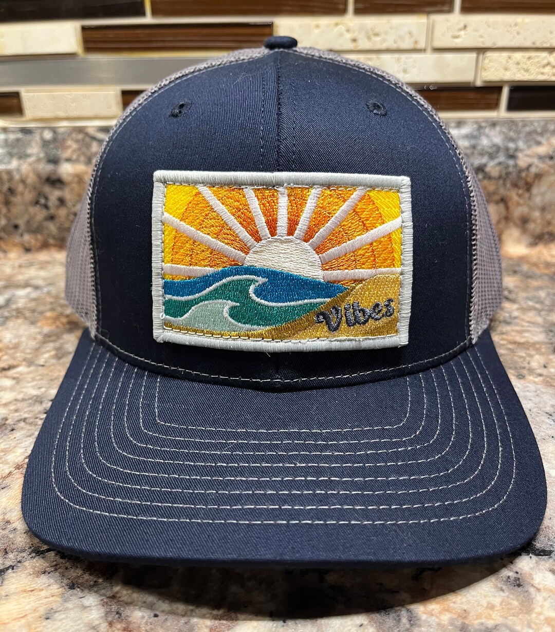 Richardson 112 Beach Sunset Patch Hat - Etsy