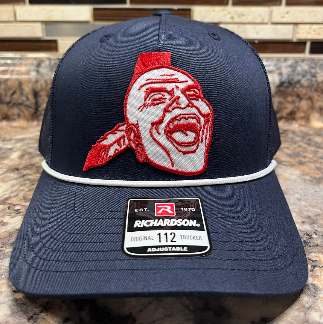 Richardson 112 Five Panel Rope Vintage Braves Patch Hat - Etsy