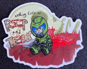 Doom Eternal Sticker - Etsy
