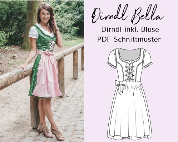 Traditional Dirndl Pattern