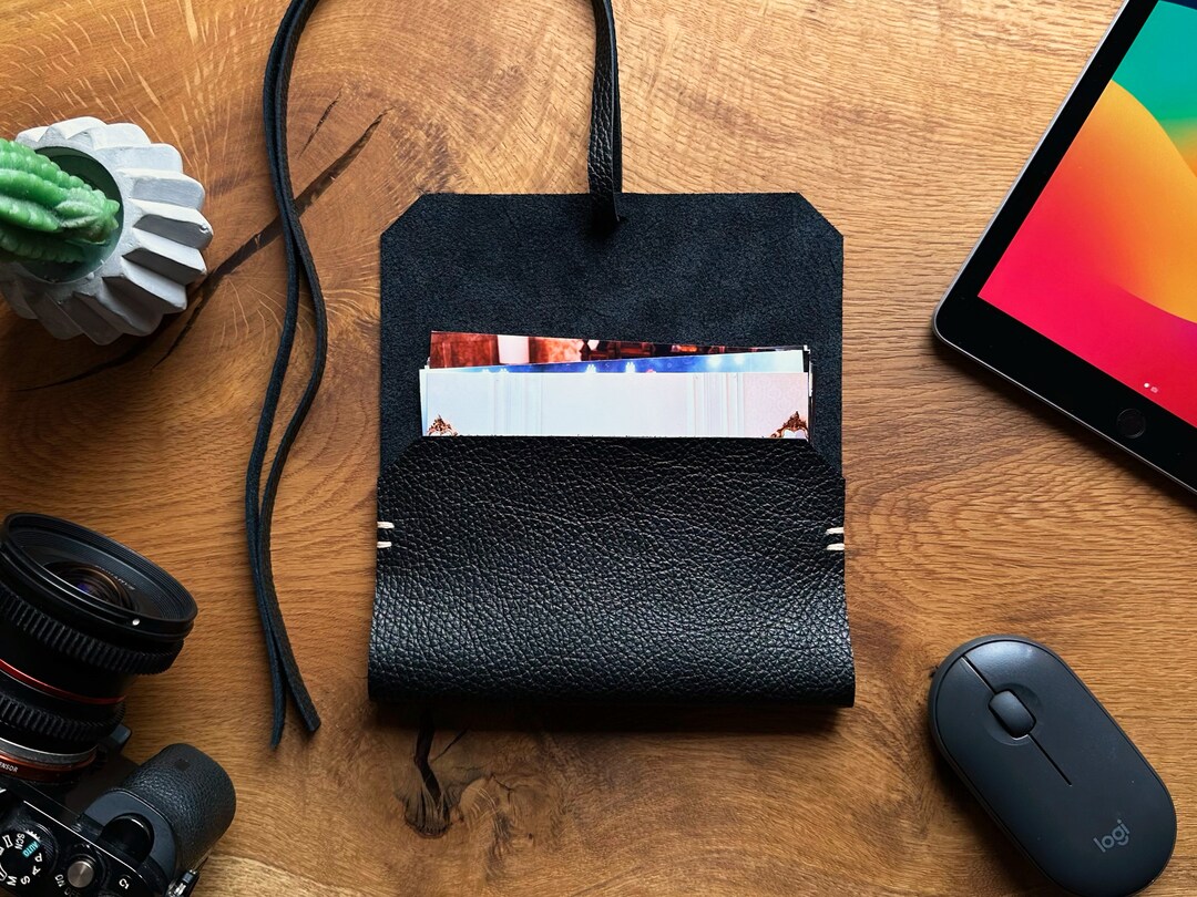 2-pack Leather Photo Envelope: 4x6 or 5x7 Prints, Photographer Gift - Etsy