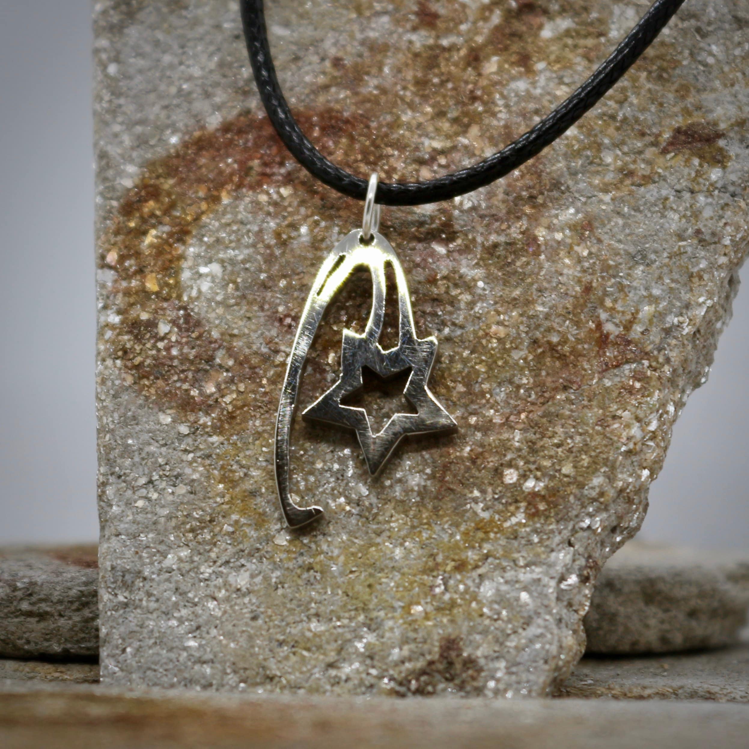 Shooting Star Pendant Necklace, Hand Made From a Vintage Coin. Make a ...