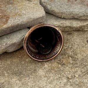 Coin Jewellery, Vintage British Penny Bell. Gremlin, Guardian Bell - Etsy