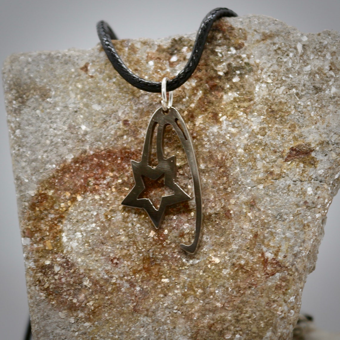 Shooting Star Pendant Necklace, Hand Made From a Vintage Coin. Make a ...