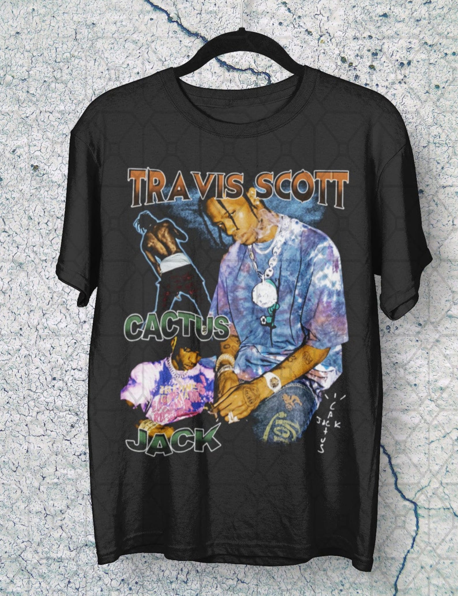 Travis Scott Cactus Jack T-shirt - Etsy