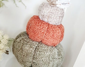 Triple Stacked Pumpkins - Etsy