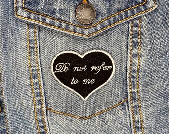Do Not Refer to Me - Etsy
