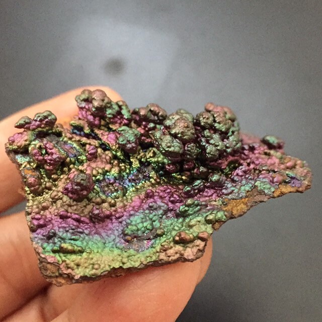 Turgite Iridescent Hematite Goethite Rainbow Stone Lucky - Etsy UK