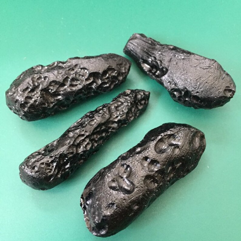 Tektite Natural Black Meteorite Thai Space Rock Rough Original | Etsy