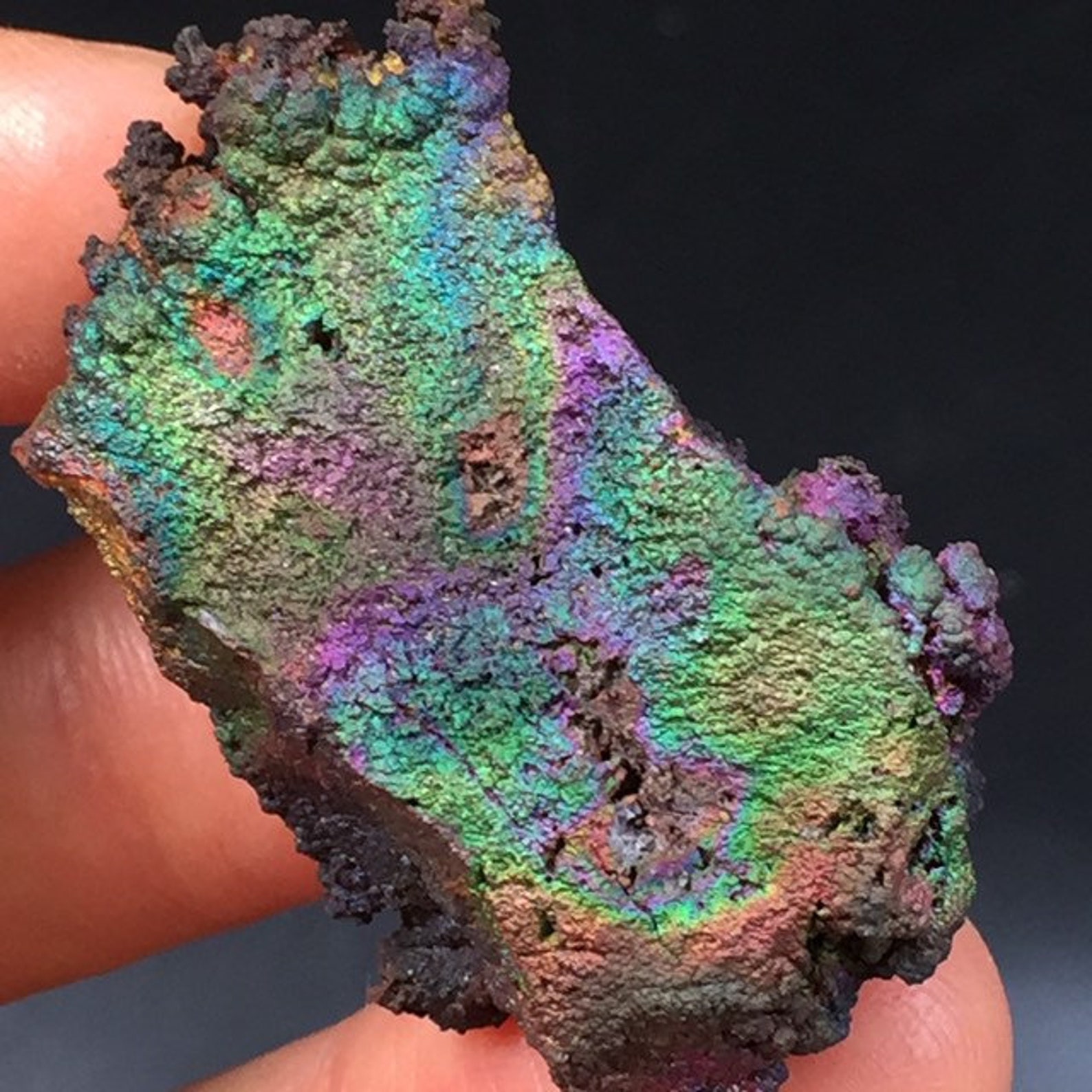 Turgite iridescent hematite goethite rainbow stone lucky | Etsy