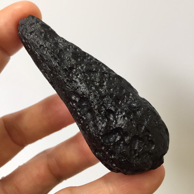 Tektite Natural Black Meteorite Thai Space Rock Rough Original | Etsy