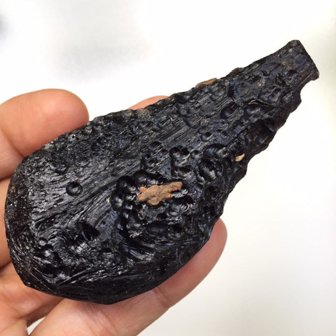 Tektite Natural Black Meteorite Thai Space Rock Rough Original - Etsy