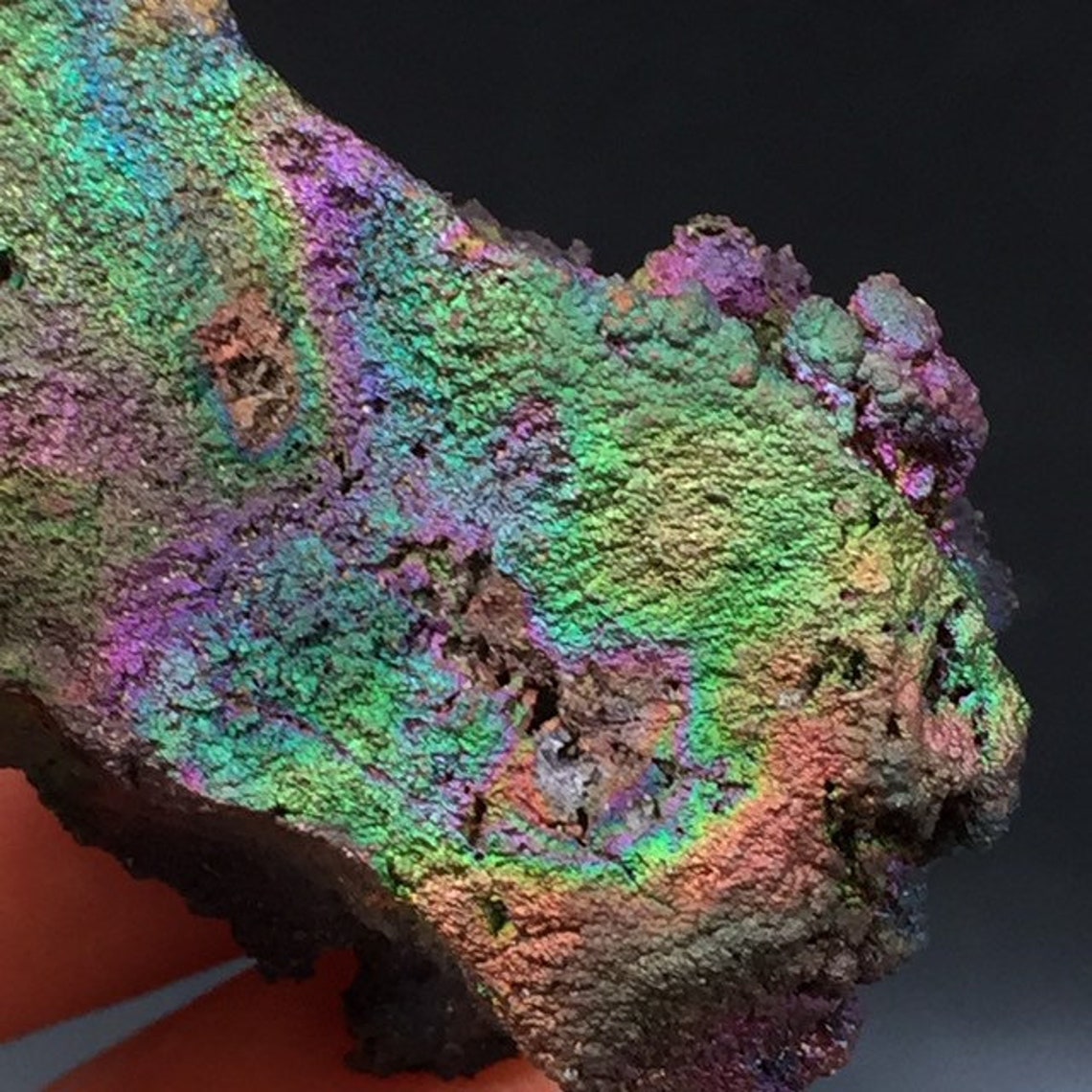 Turgite iridescent hematite goethite rainbow stone lucky | Etsy