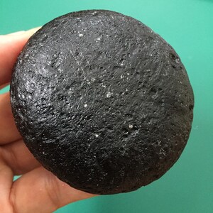 Tektite Natural Smooth Surface Black Meteorite Thai Space Rock Rough ...