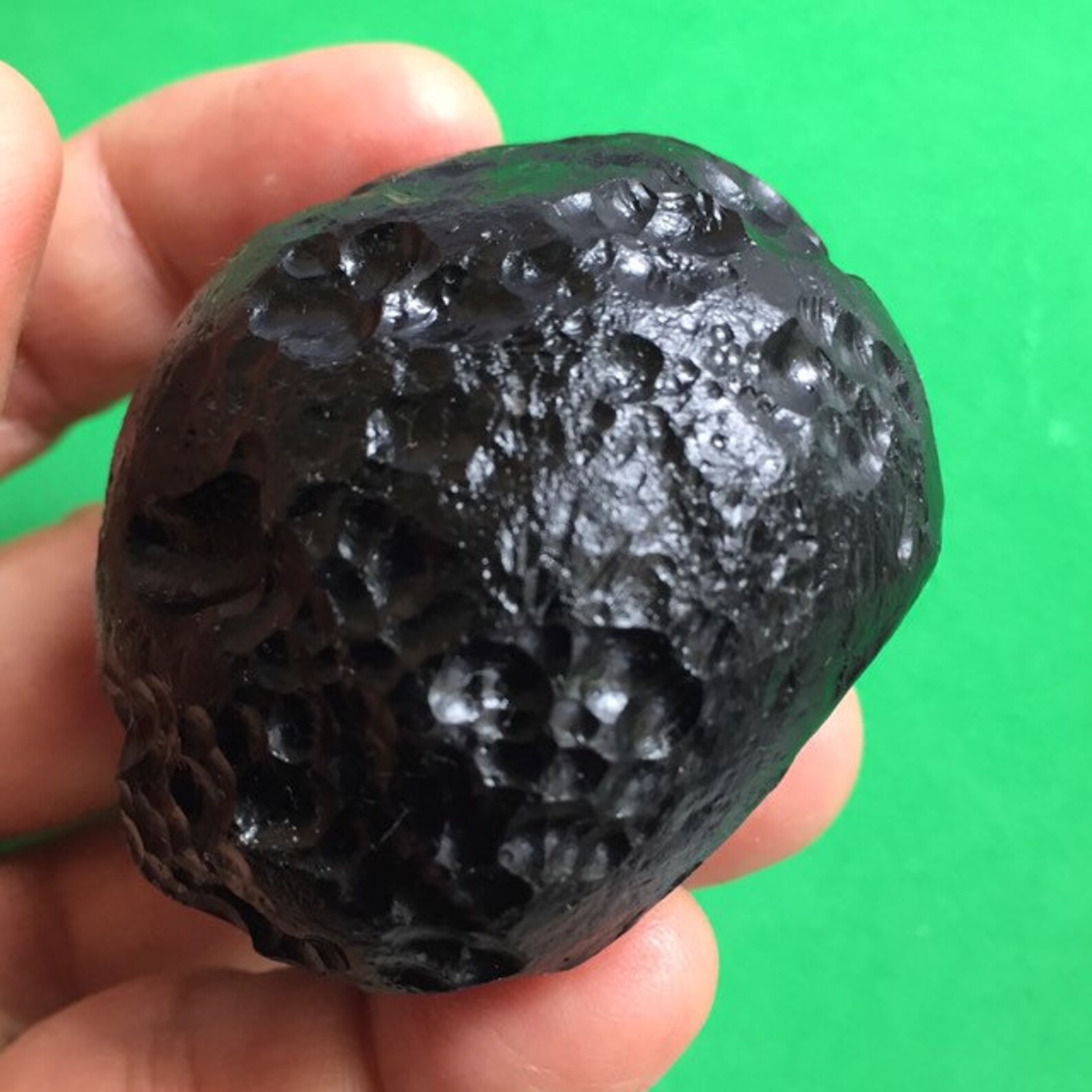 Tektite Natural Black Meteorite Thai Space Rock Rough Original - Etsy