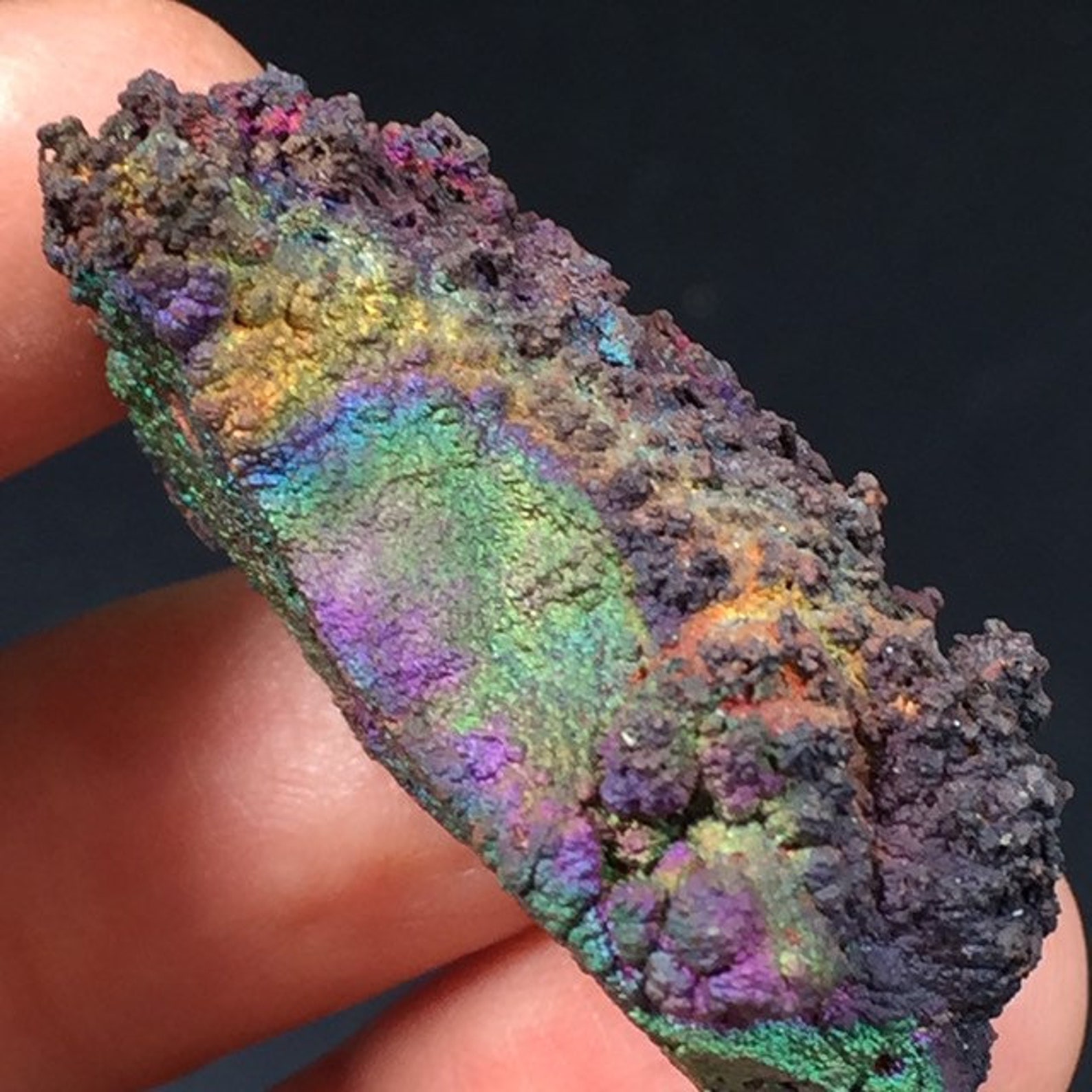 Turgite Iridescent Hematite Goethite Rainbow Stone Lucky | Etsy