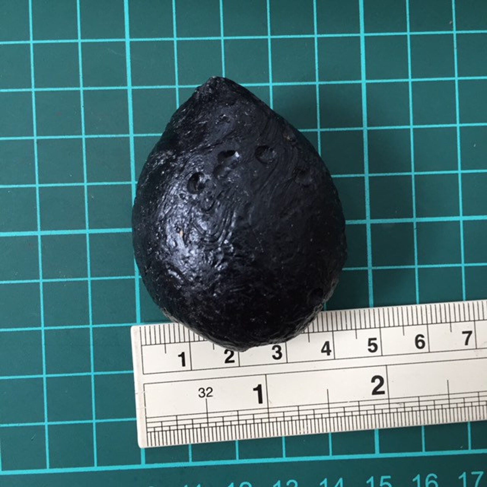 Tektite Natural Black Meteorite Thai Space Rock Rough Original - Etsy