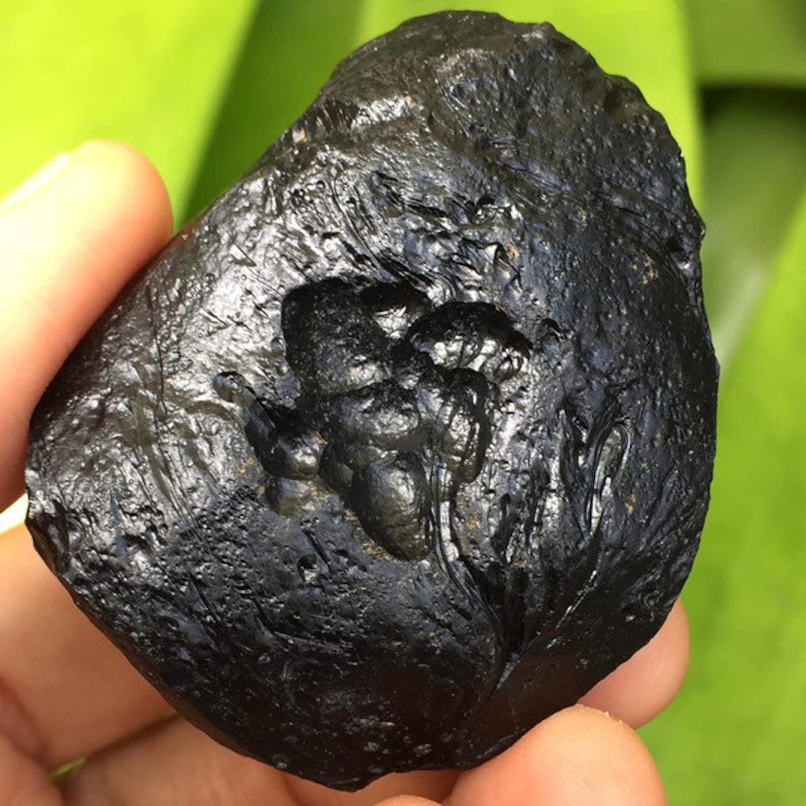 Tektite Natural Black Meteorite Thai Space Rock Rough Original - Etsy UK