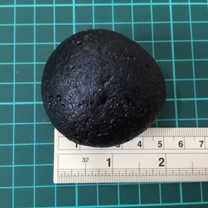 Tektite Natural Smooth Surface Black Meteorite Thai Space Rock Rough ...