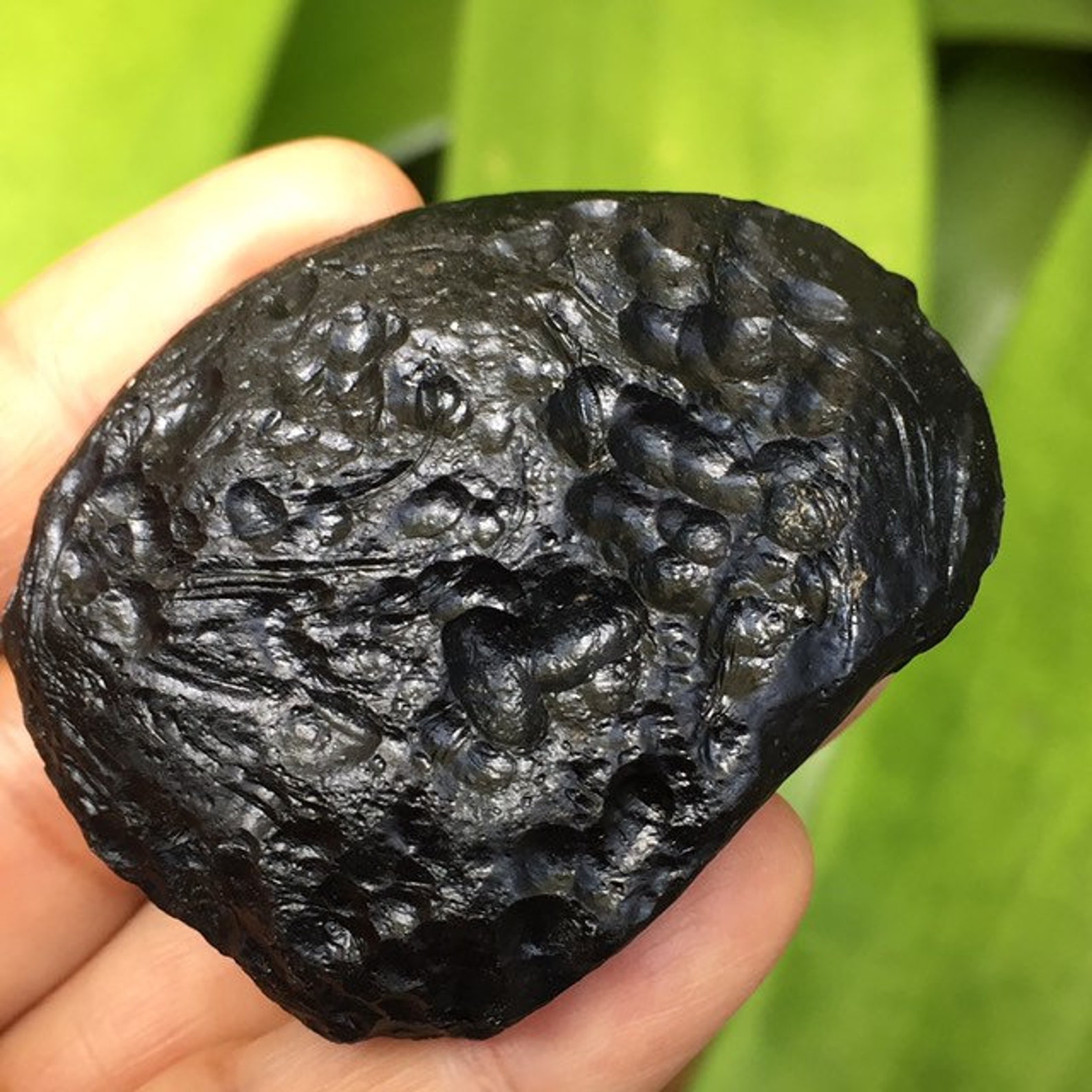 Tektite Natural Black Meteorite Thai Space Rock Rough Original - Etsy UK