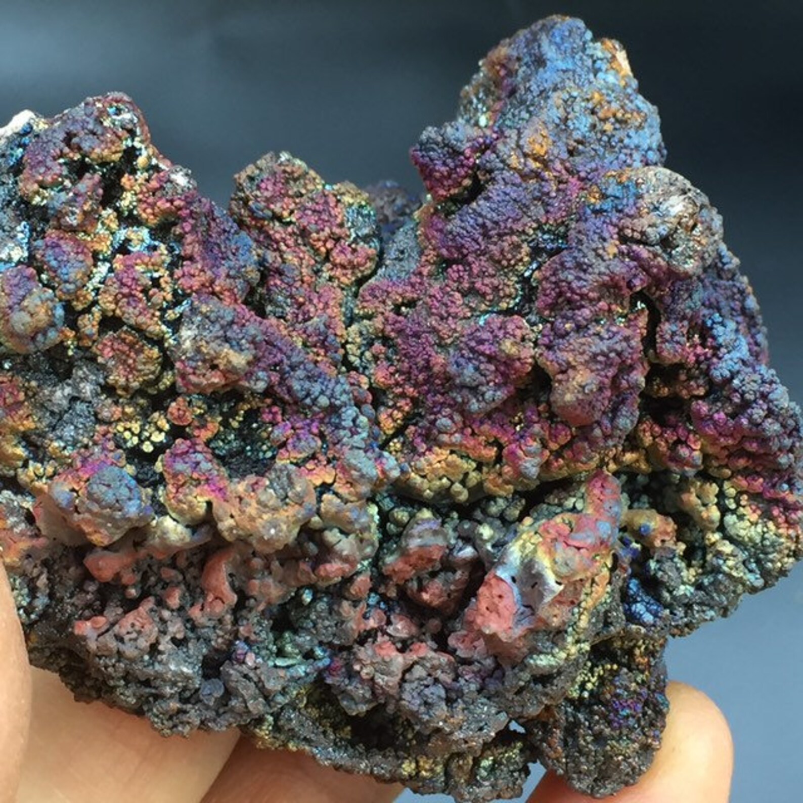 Turgite iridescent hematite goethite rainbow stone lucky | Etsy