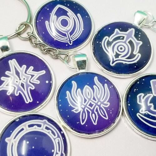 Crests of Fodlan Keychain Fire Emblem Three Houses Key - Etsy