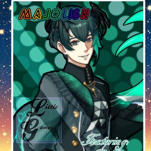 Majolish Barbatos Print (4 X6) or (8.5 X 11), Obey Me! Shall We Date ...