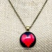 Undertale Soul Heart Necklace Determination Pendant Necklace - Etsy
