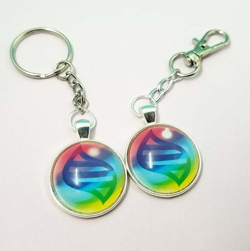 Pokemon Mega Stone Keychain, Mega Stone Pendant, Mega Evolution Key ...