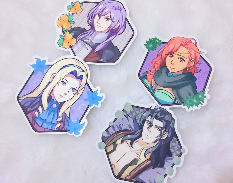 Ashen Wolves Vinyl Stickers Fire Emblem Three Houses - Etsy