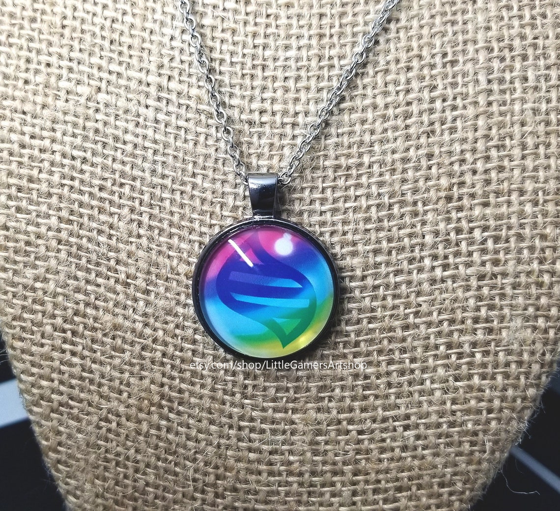 Pokemon Mega Stone Necklace Mega Stone Pendant Pokemon Mega - Etsy