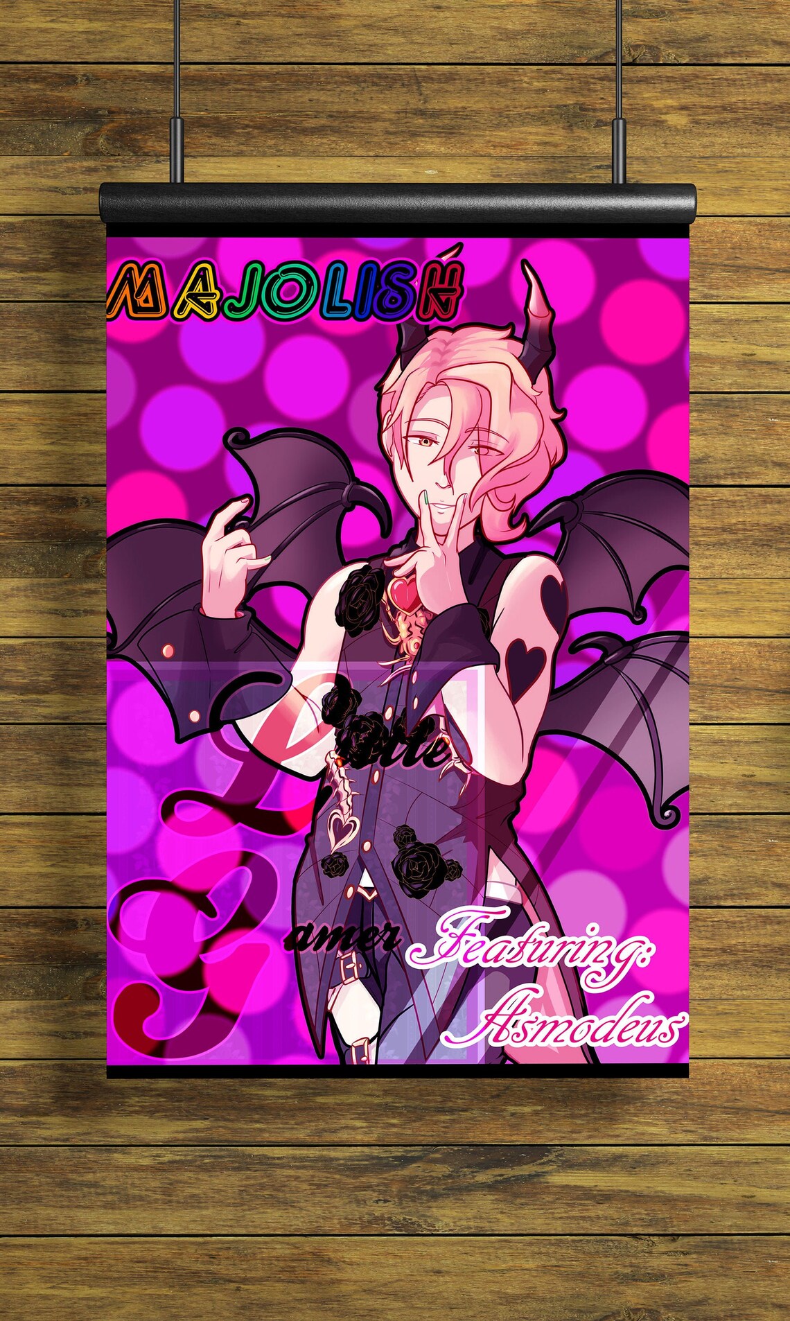 Majolish Asmodeus Print Obey Me Shall We Date One Master to - Etsy